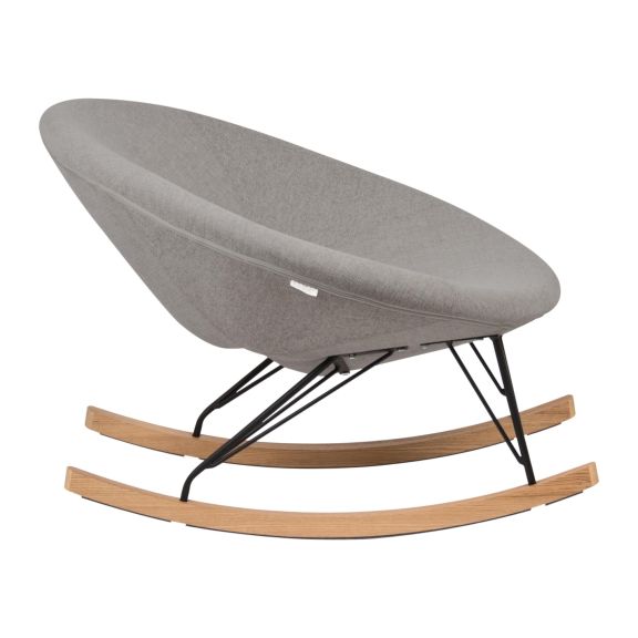 Rocking Adult O Chair De Luxe - Adult - Sand Grey - Quax