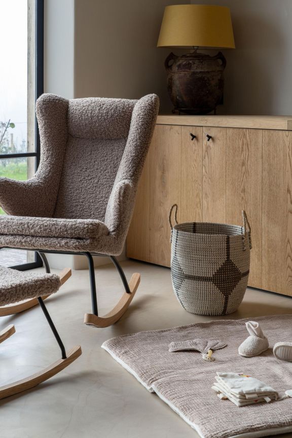 Rocking Chair De Luxe - Adult - Stone - Quax